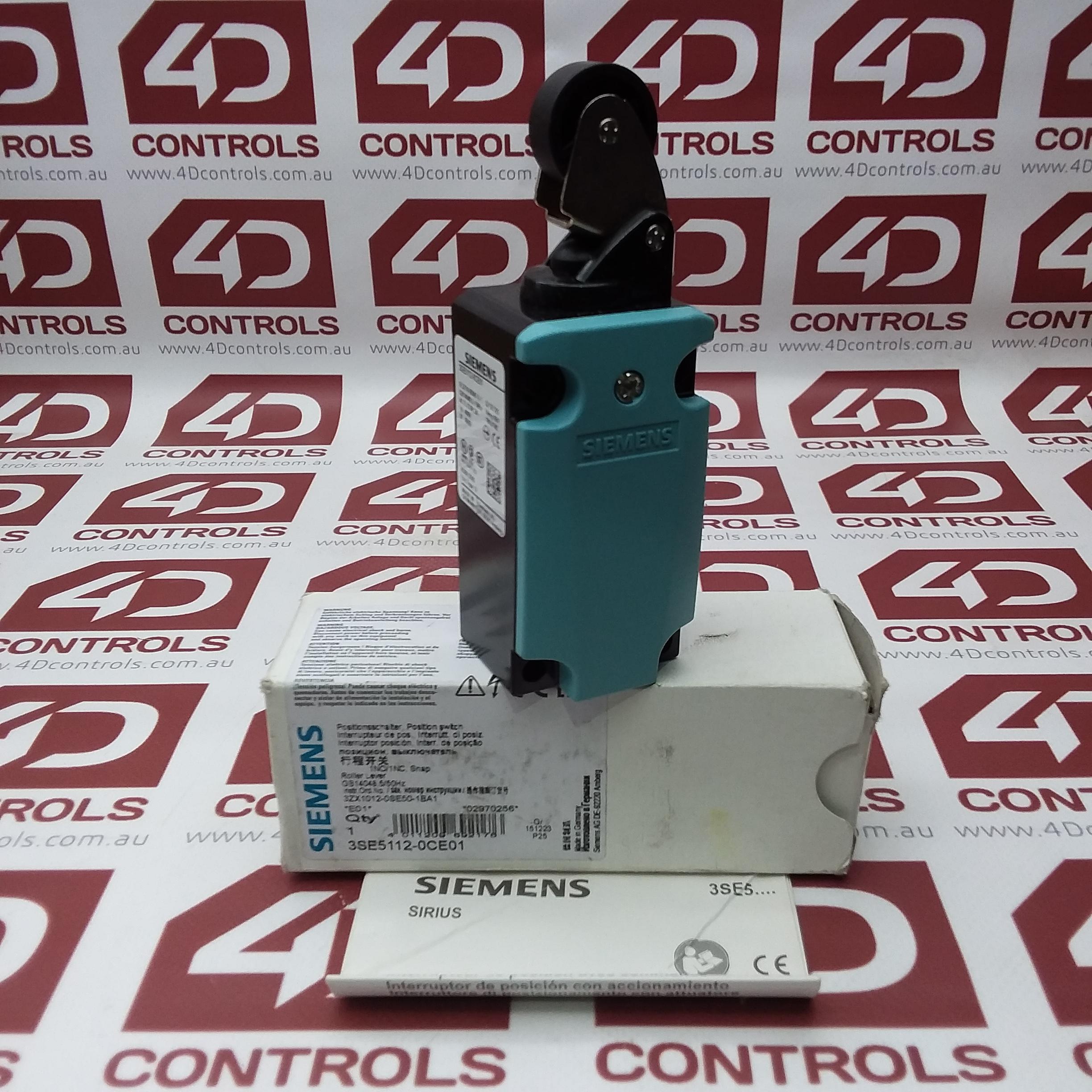 3SE5 112-OCE01 | Siemens | Limit Switch, Roller Lever