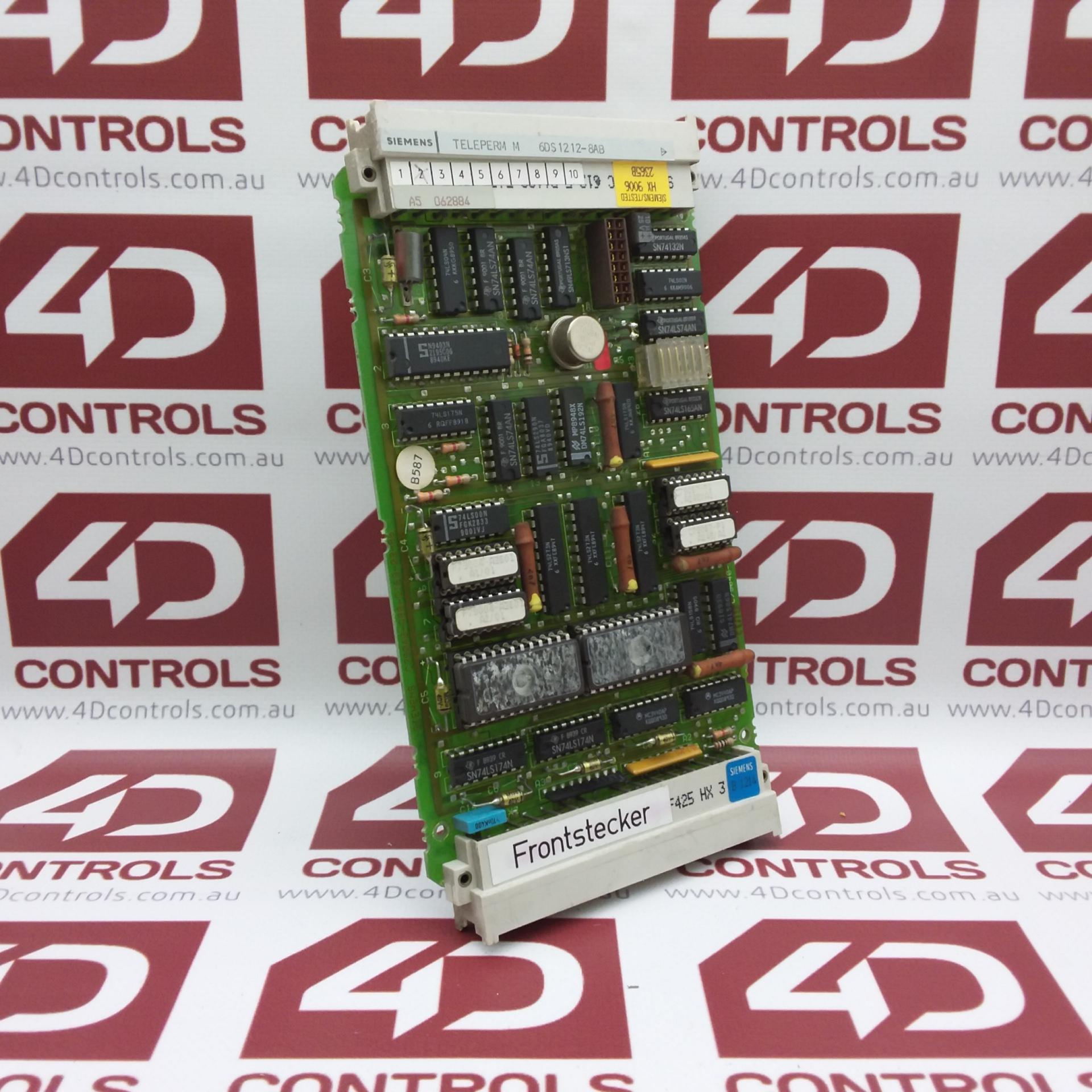 6ds1 212 8ab Siemens Teleperm Interface Card Pc Board