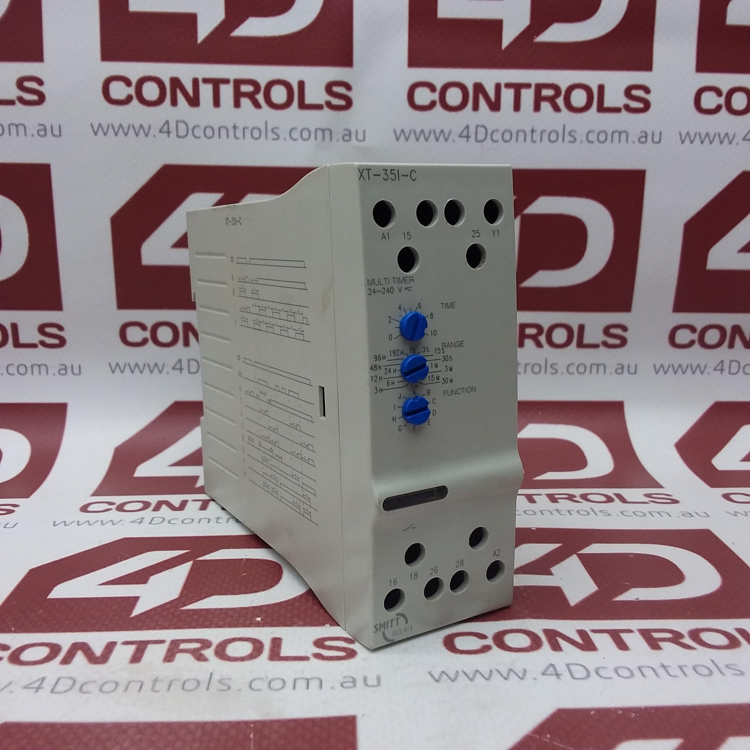 XT-35I-C | Smitt | Timer Relay 12 Multifunction 24-240VAC/DC