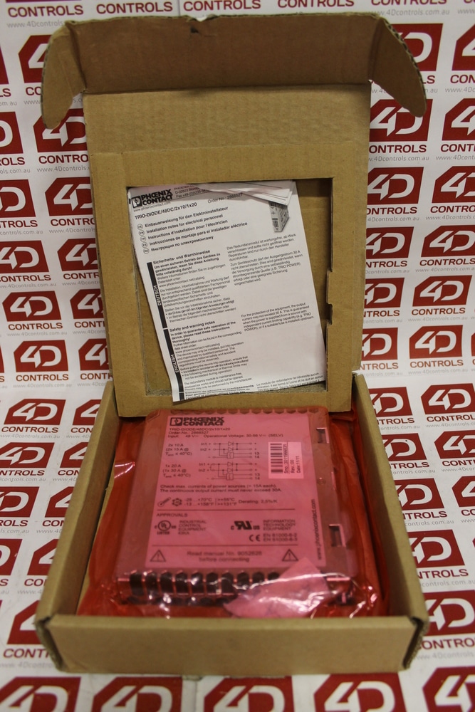 Phoenix Contact TRIO-DIODE/48DC/2X10/1X20 Redundancy Module