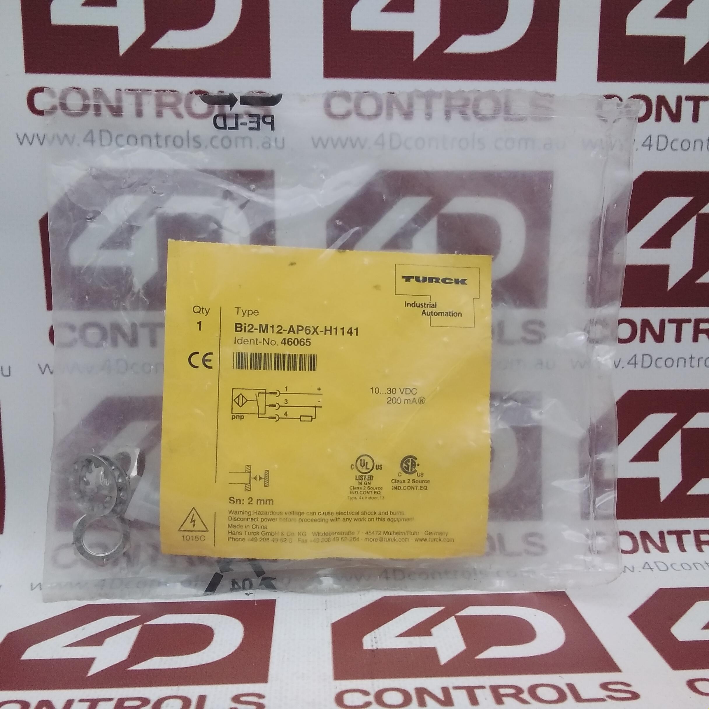 BI2-M12-AP6X-H1141 | Turck | Inductive Sensor 2mm BI2-M12-AP6X-H1141 | Turck | Inductive Sensor 2mm