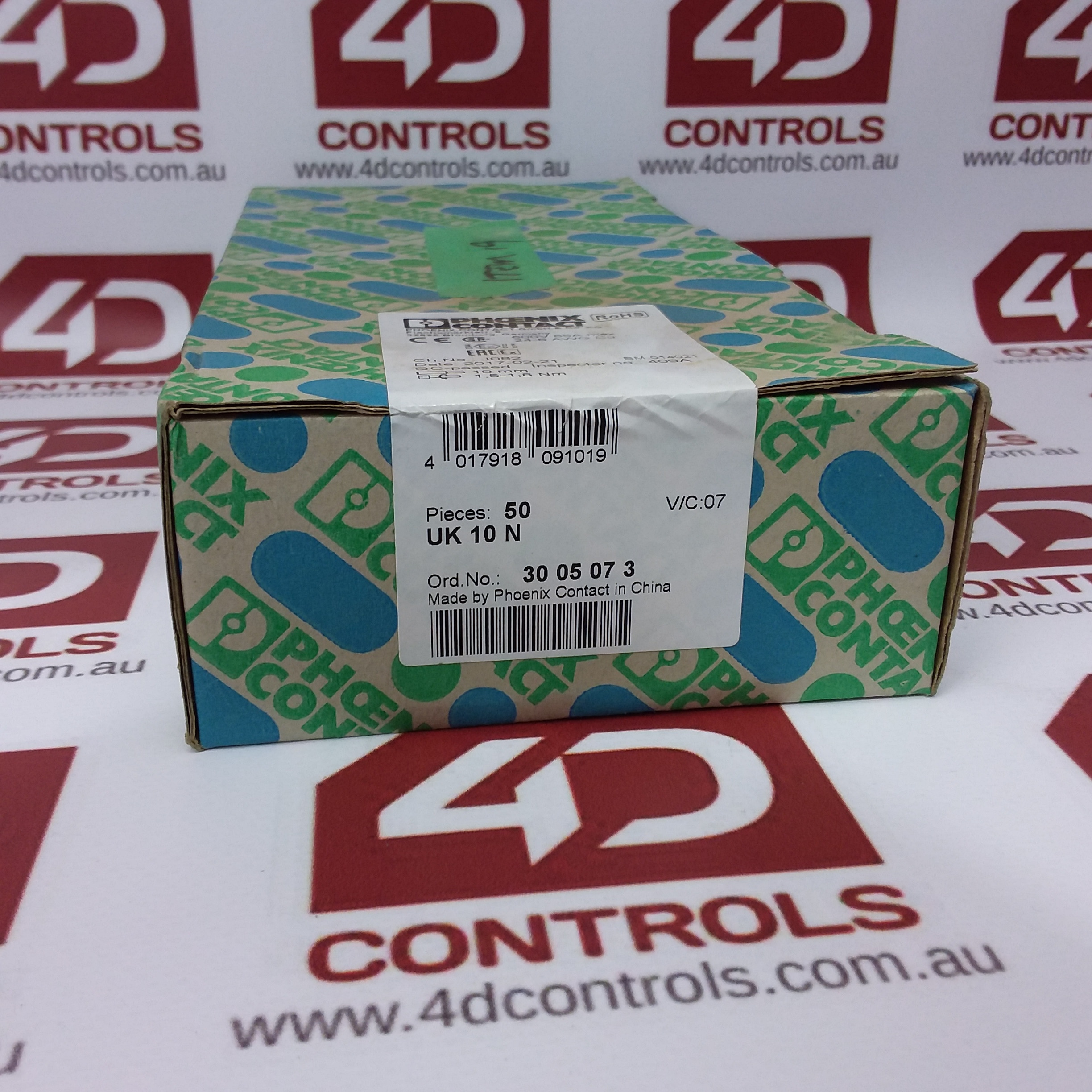 UK 10 N | Phoenix Contact | Terminal Block 16mm2 Grey