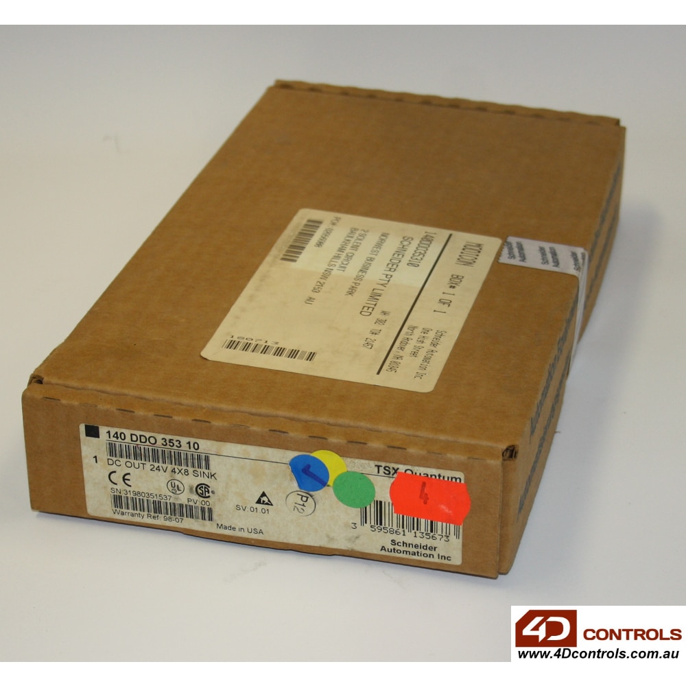 Schneider 140DDO35310 Modicon Quantum DC OUT 24V 4X8 SINK Module