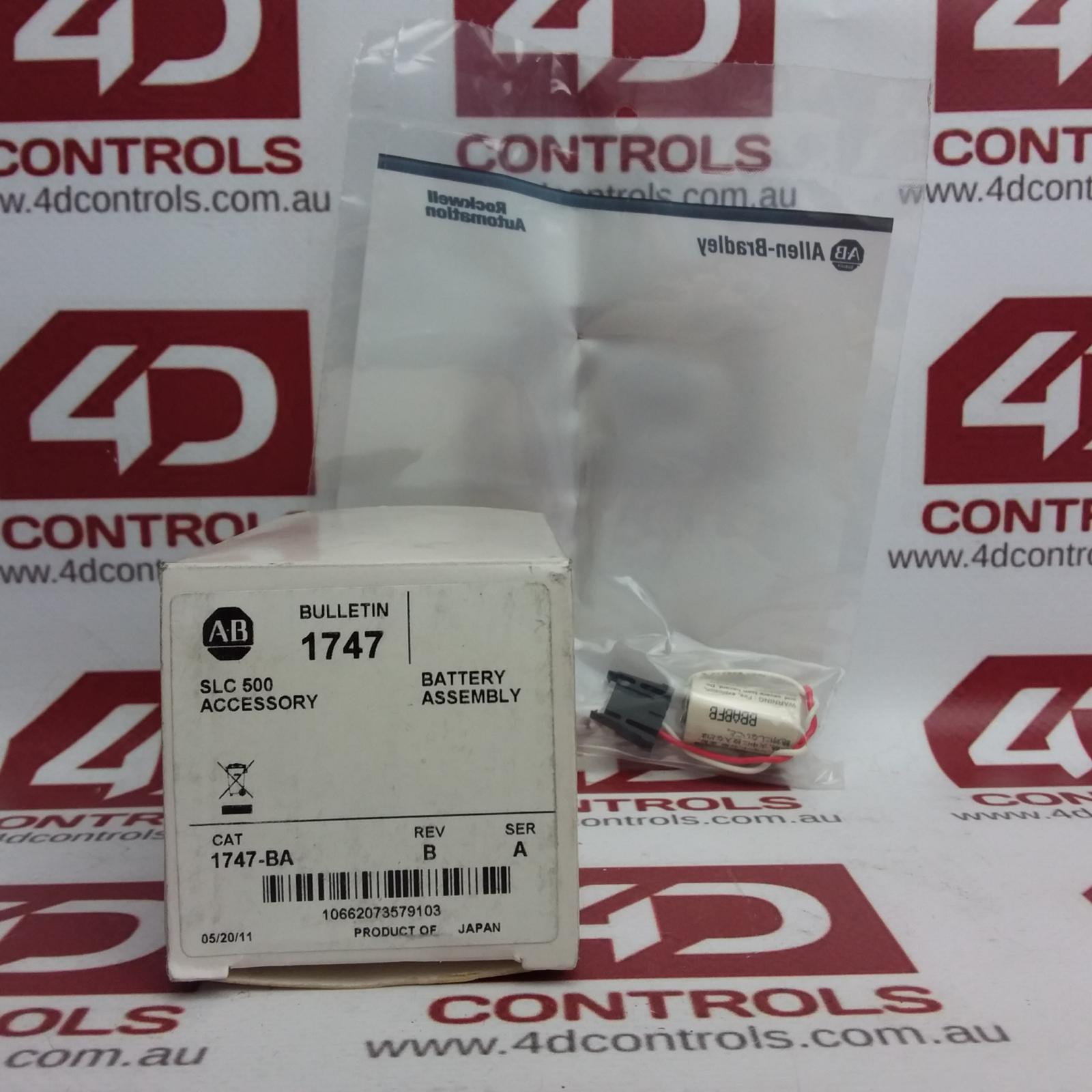 1747-BA | Allen Bradley | SLC 500, Lithium Battery