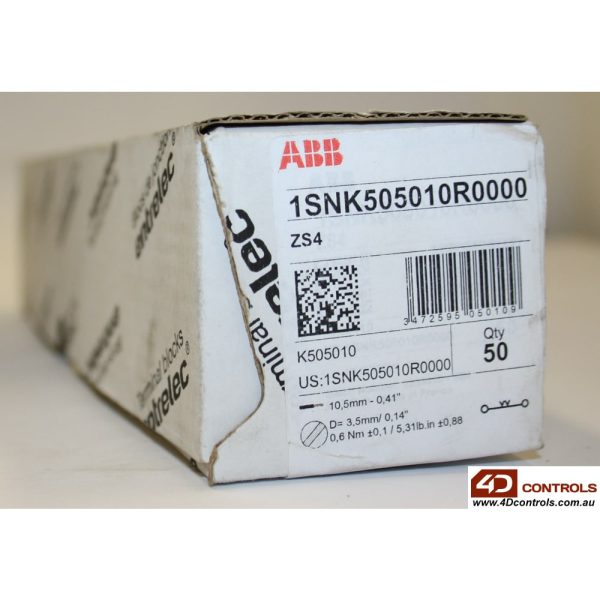 ABB 1SNK505010R0000-ZS4 Entrelec Feed Through Terminal Block