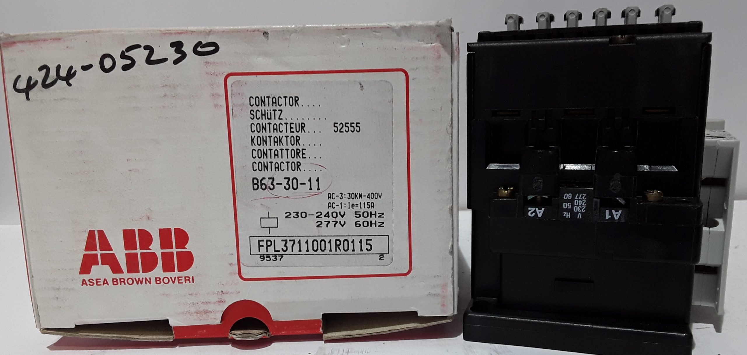 B63-30-11 | ABB | Contactor 240V