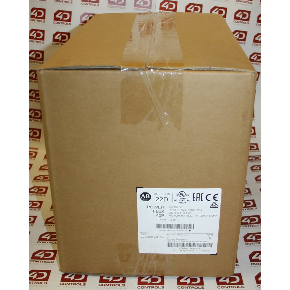 22D-D024N104 | Allen Bradley | PowerFlex 40P AC Drive 480VAC