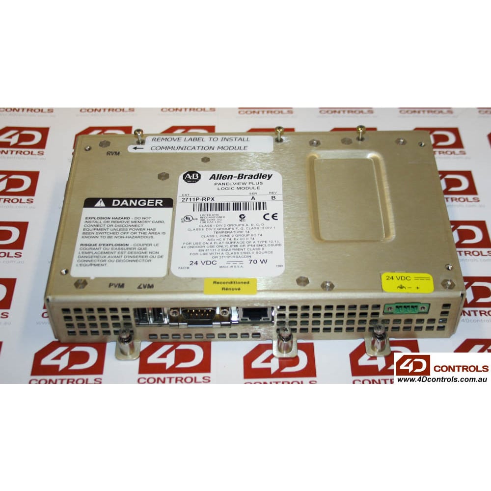 2711P-RPX | Allen Bradley | Logic Module, w/o flash/RAM Memory