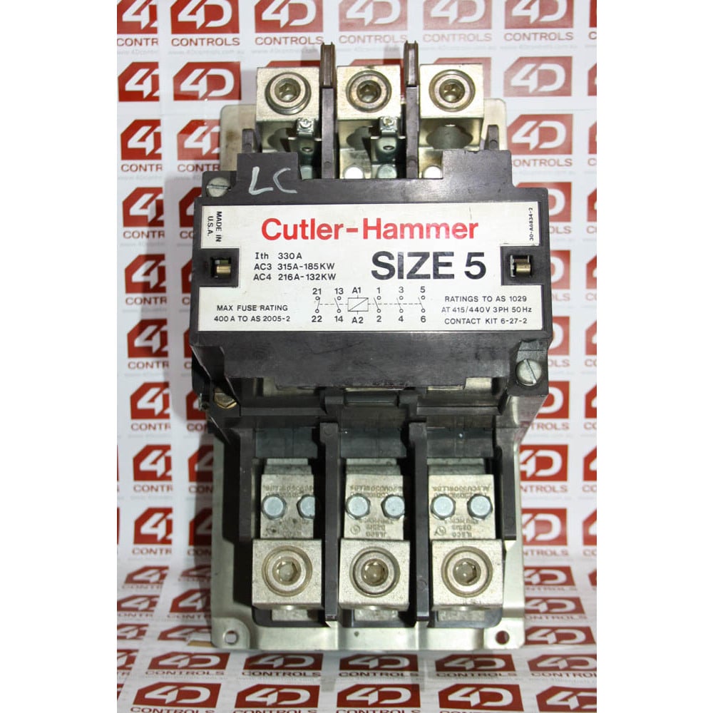 30-A6834-2 | Cutler-Hammer | Contactor Size 5 330A
