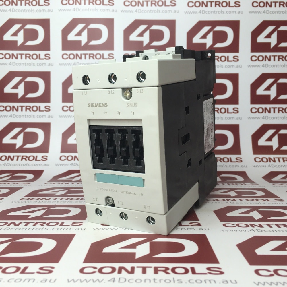 3RT1044-1AG20 | Siemens | Contactor | S3 65A 110VAC 3 Pole