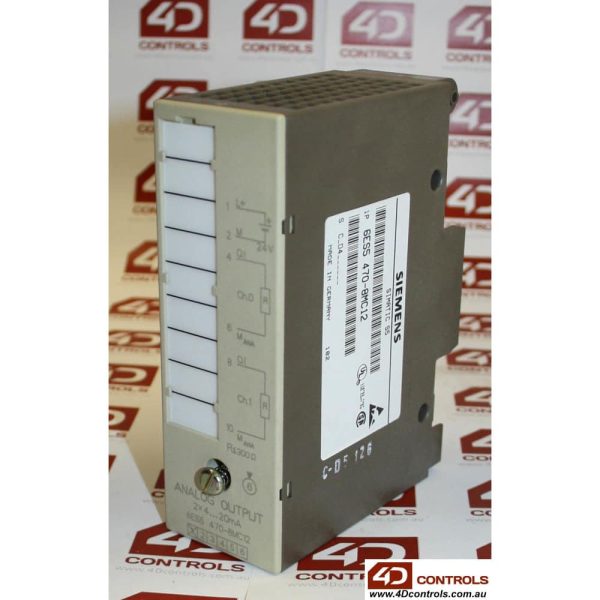 6ES5470-8MC12 | Siemens | S5 470-8 Analog Output Card