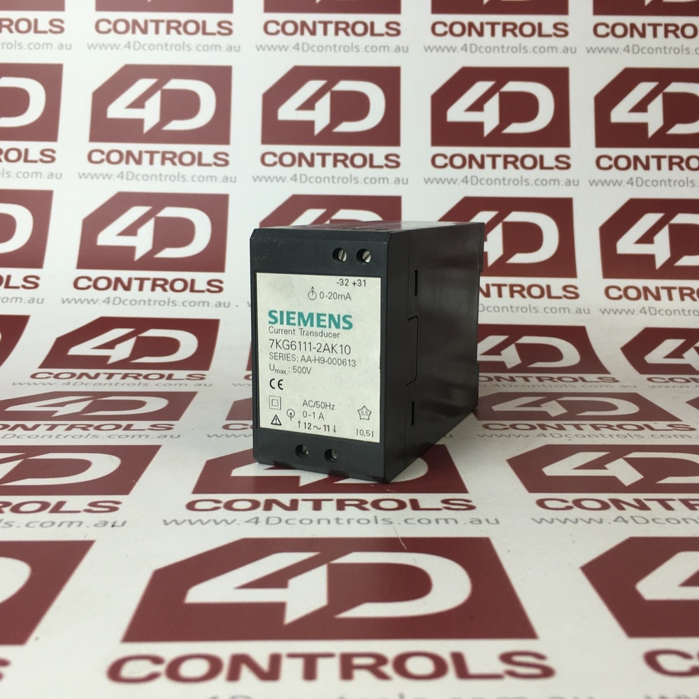 7KG6111-2AK10 | Siemens | Simeas Transmitter 50Hz Rated Input Current