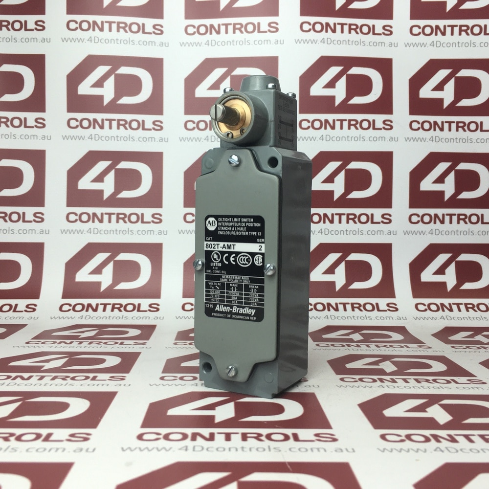 802T-AMT | Allen Bradley | Limit Switch Type 4 and 13 Non-Plug-In Lever