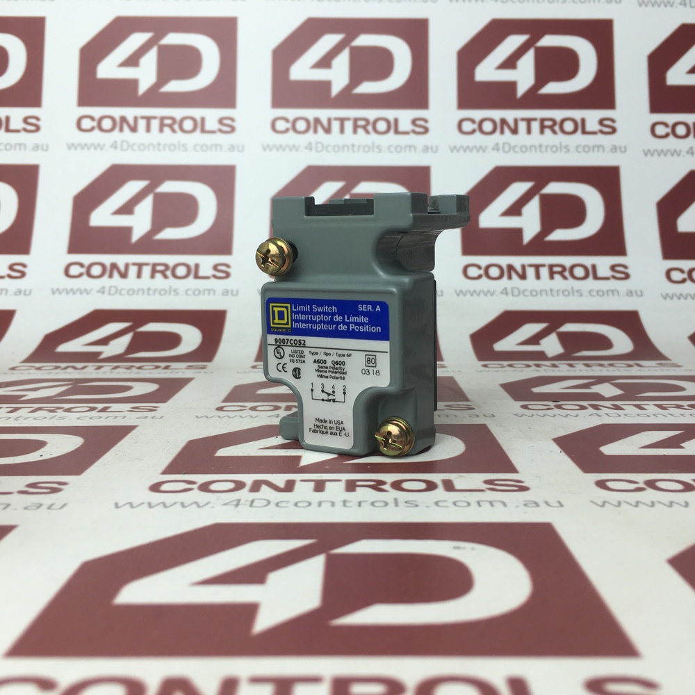 9007CO52 | Square D | Limit Switch Plug in Body 600V 10A