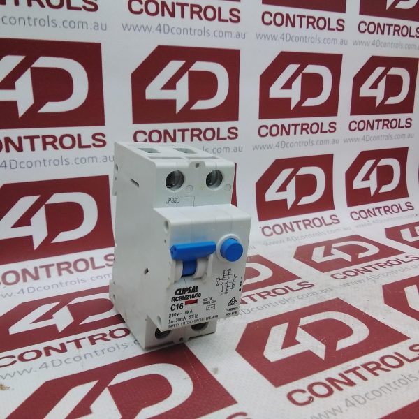 RCBM216/30 | Clipsal | Resi MAX, RCBO, 16A, 1 Pole + Neutral