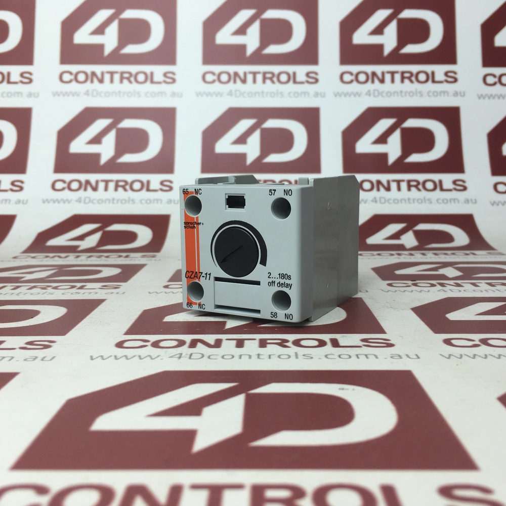 CZA7-180 | Sprecher + Schuh | Pneumatic Timer OFF-Delay 600VAC 10A