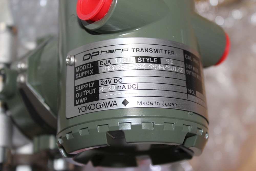 Yokogawa EJA118W-S2-EMSA2EB-CAZ-94NN/SU1/Z Diaphragm Sealed DP Transmitters