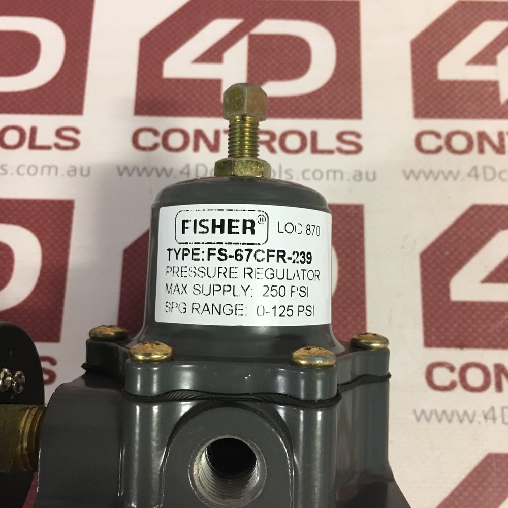 FS-67CFR-239 | Fisher | Pressure Regulator Filtered 0-125 PSI