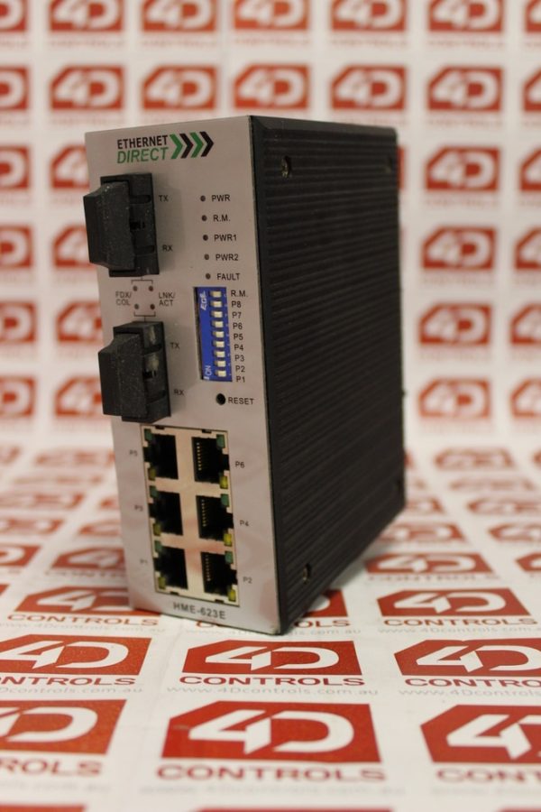 HME-623E | Ethernet Direct | Industrial 8 Port SNMP Managed Switch