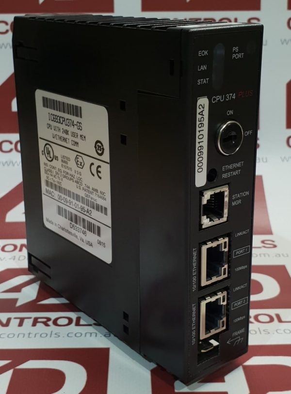 IC693CPU374 | GE Fanuc | CPU Module 10/100MBits 133MHz