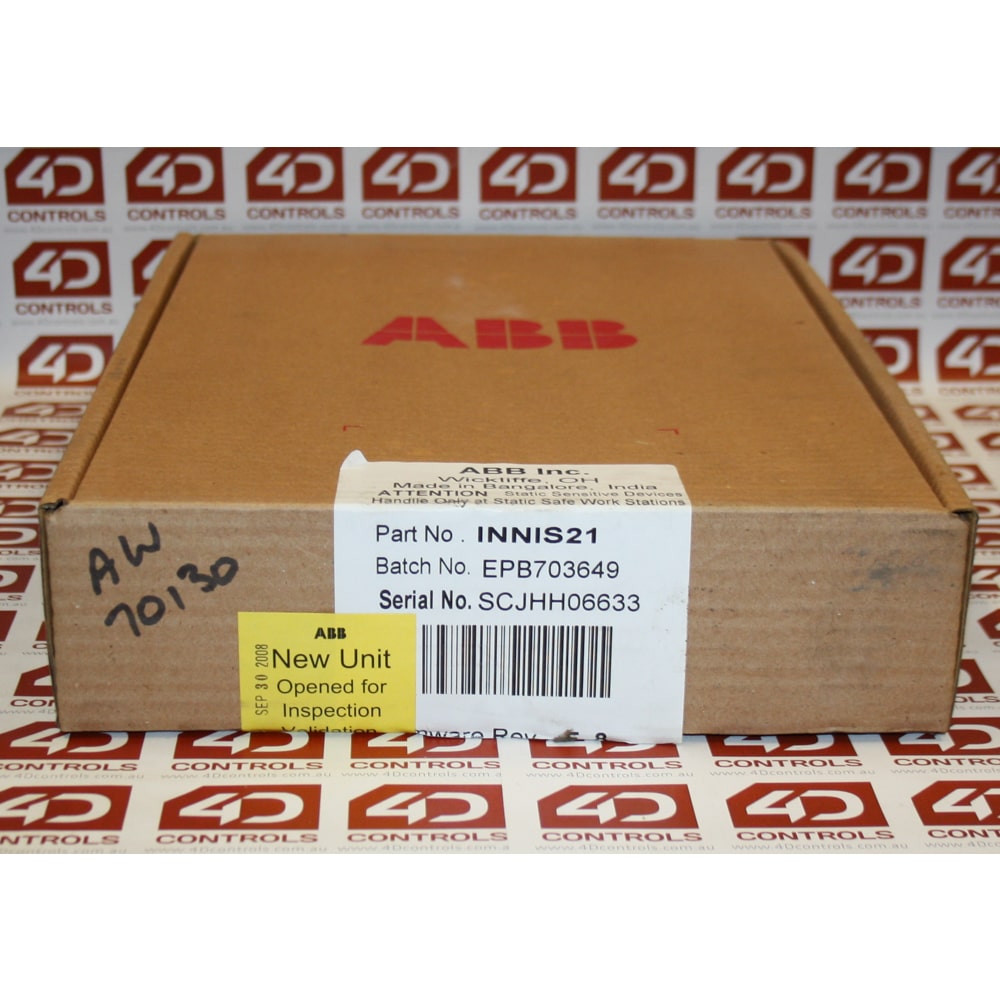 ABB INNIS21 Network Interface Slave Module INFI-90 PLC DCS Card