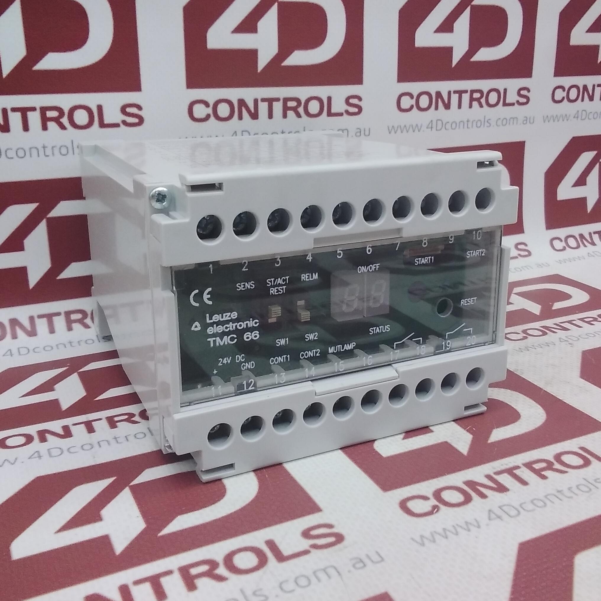 TMC 66 | Leuze | Test Monitoring Unit, 24VDC, PNP, N.O. Contacts