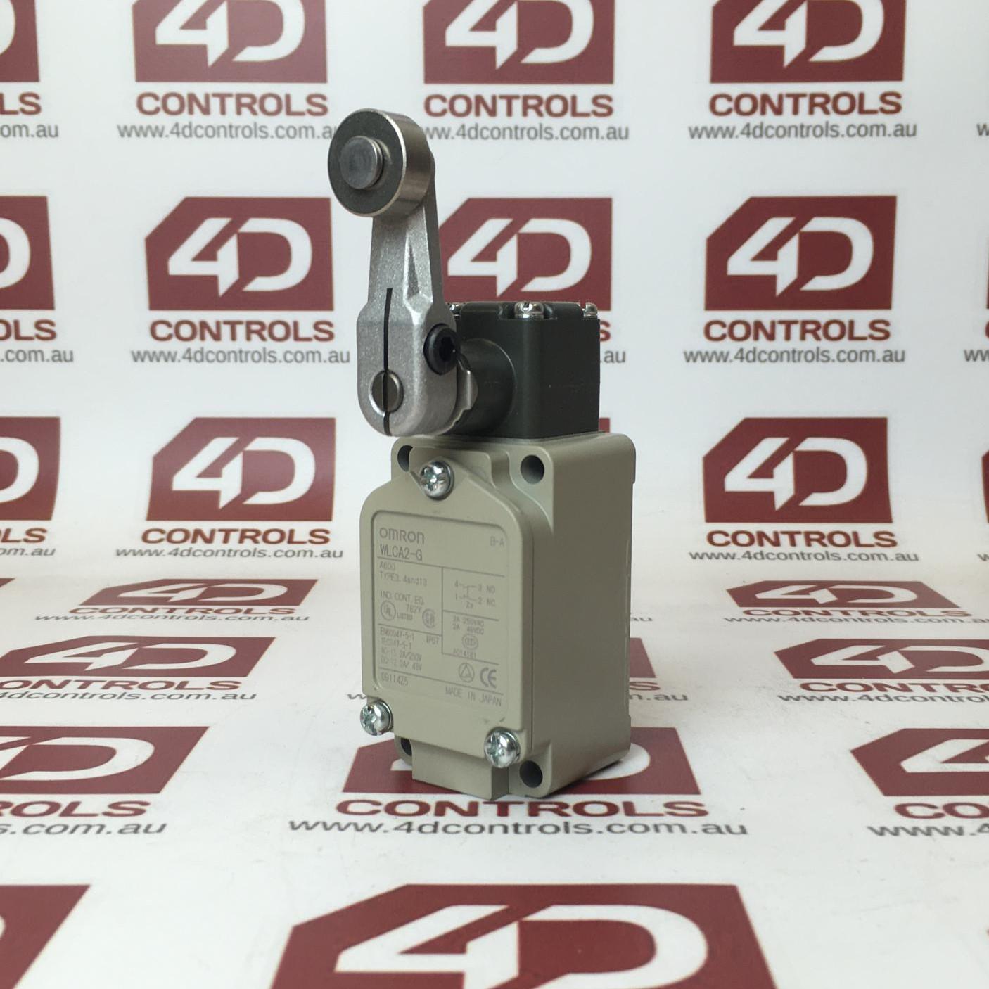 WLCA2-G | Omron | Limit Switch 10A 500V Roller Lever 1 N.O. IP67