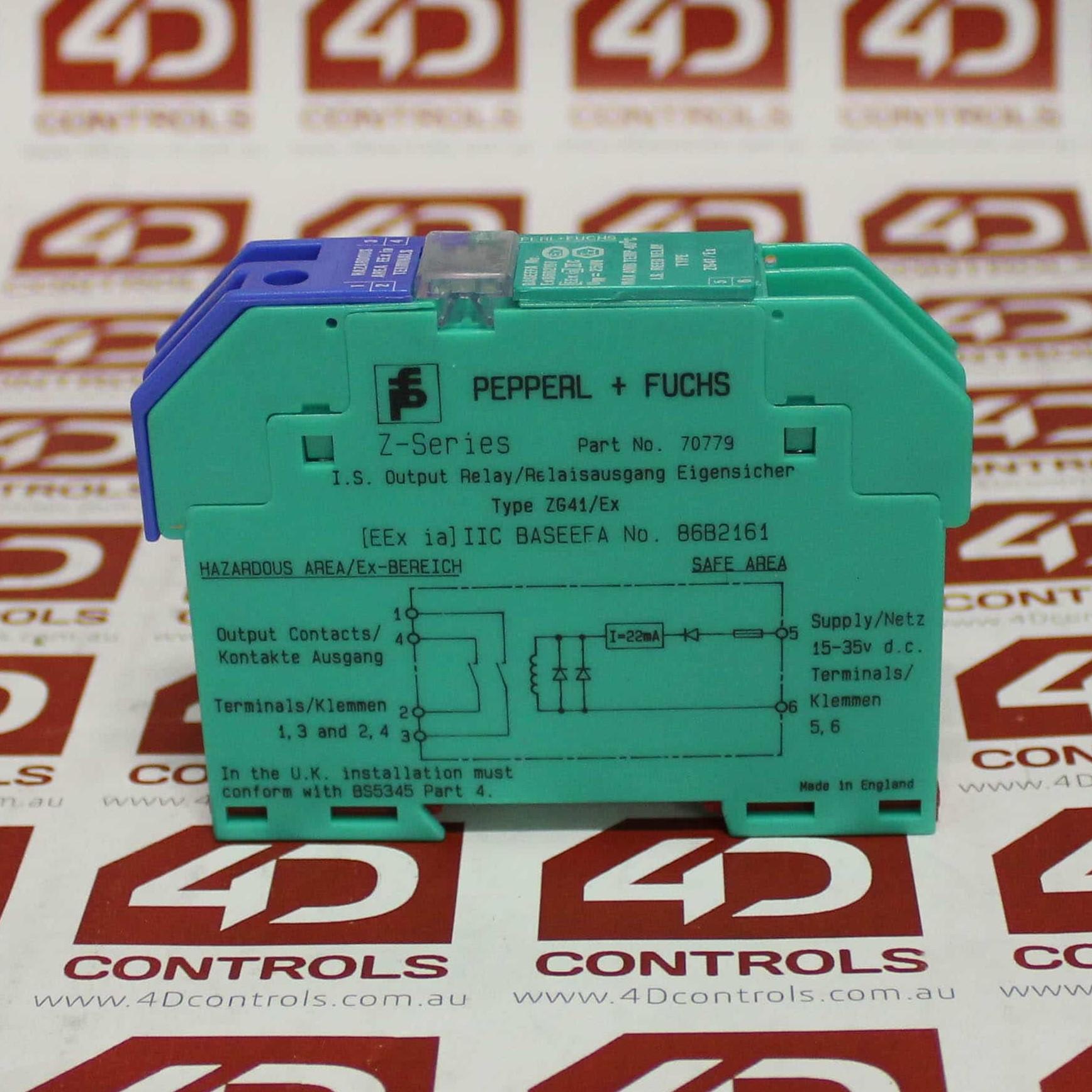 ZG41/EX | Pepperl and Fuchs | Intrinsically Safe Output Relay