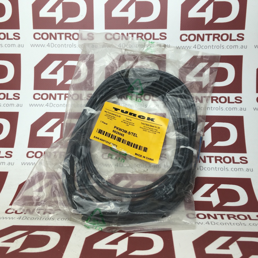 PKW3M-5/TEL | Turck | Actuator and Sensor Cable Female M8 3-pin PVC