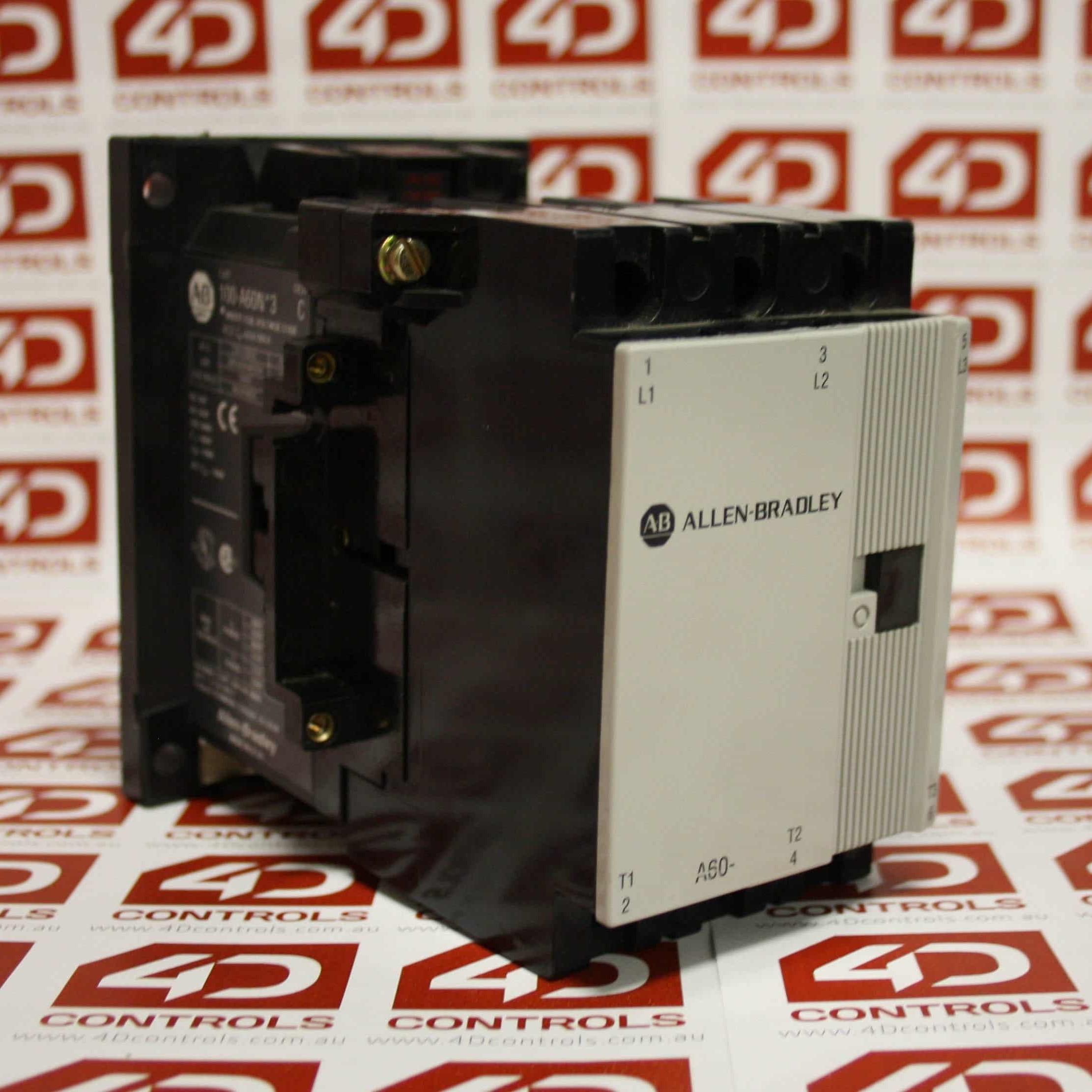 100-A60ND3 | Allen Bradley | Contactor 60A 3 Pole 110/120V
