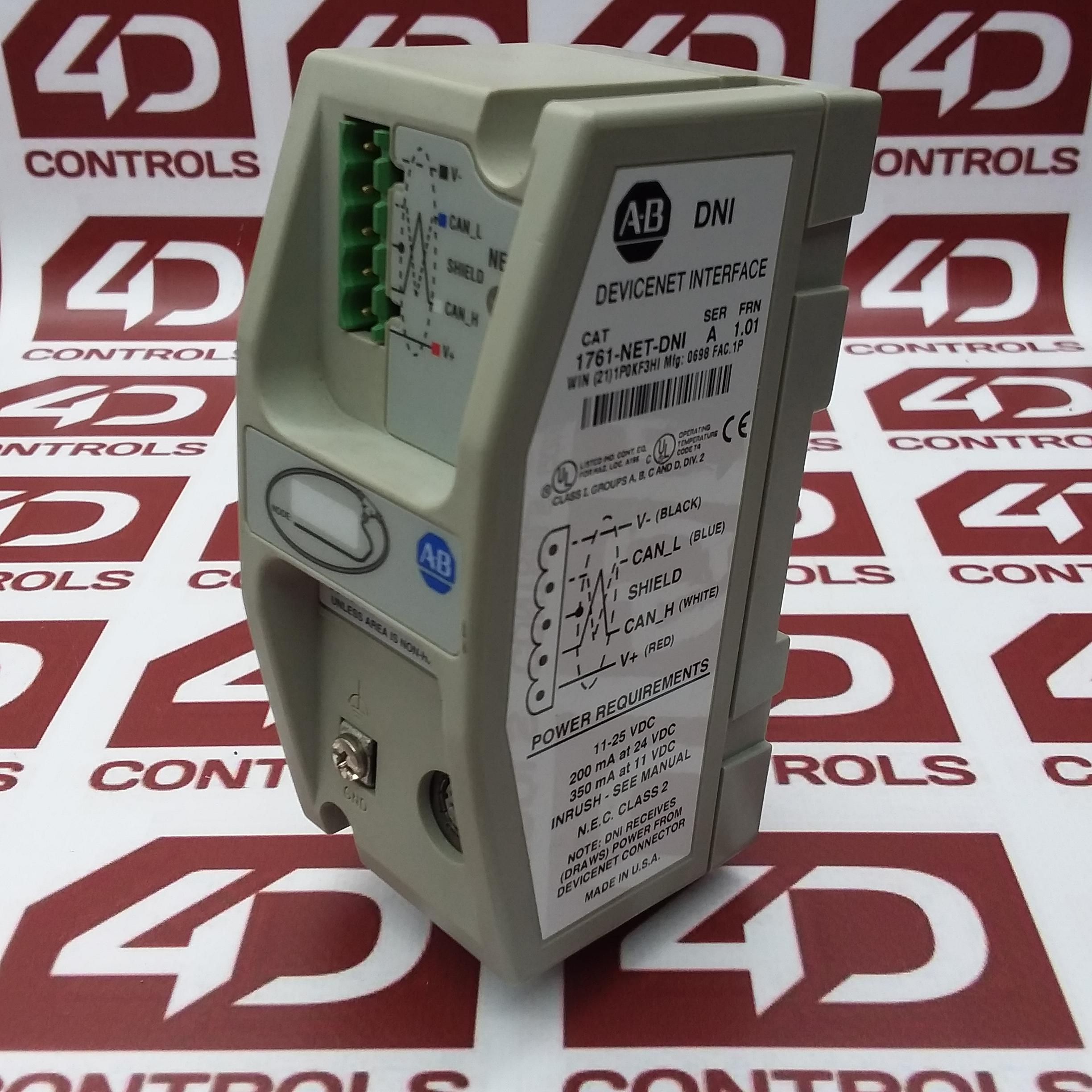 1761-NET-DNI | Allen Bradley | DeviceNet Interface Module