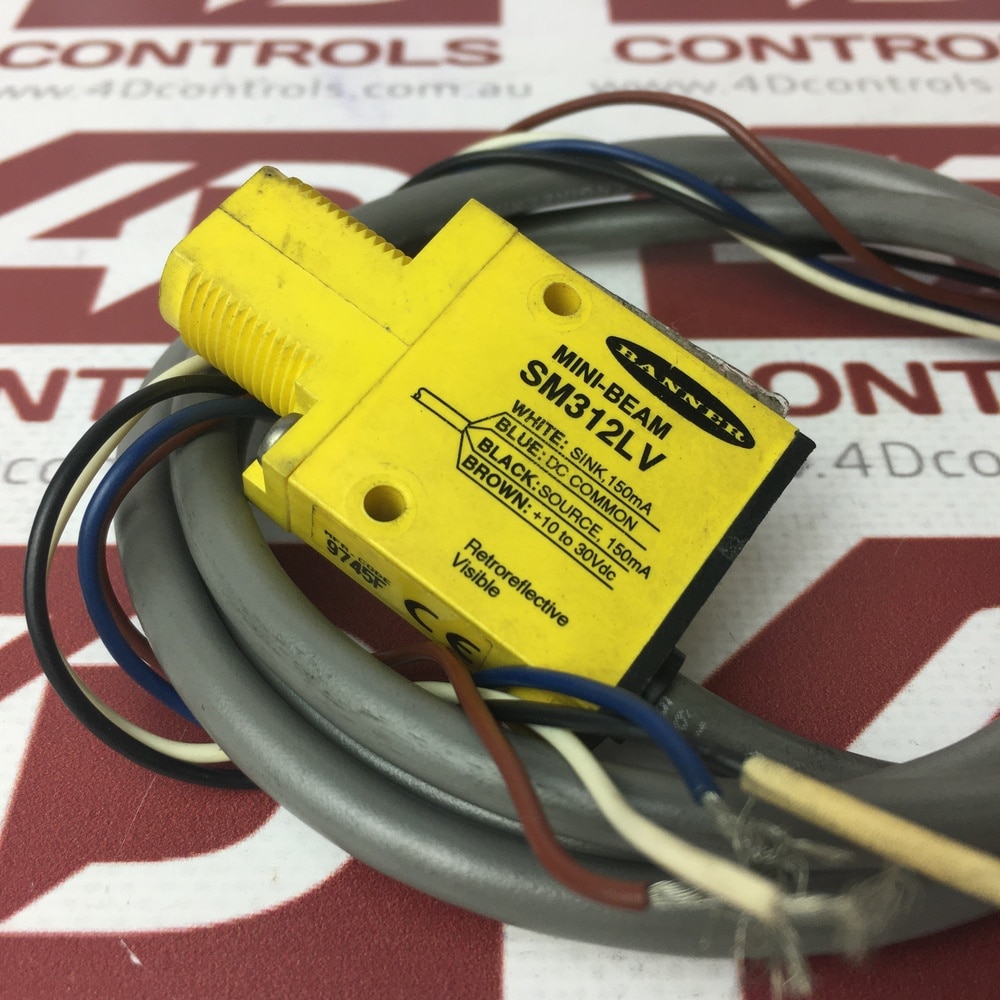 SM312LV | Banner | Photoelectric Sensor Industry Standard Retro 5M