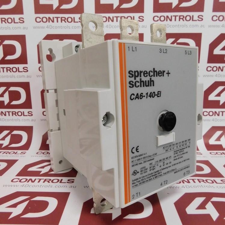 Sprecher + Schuh CA6-140-EI-11 208-277V Contactor 140A