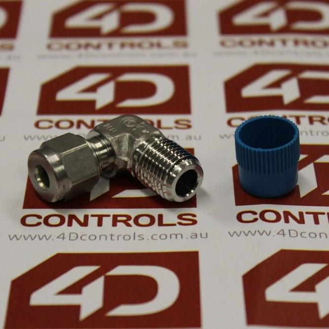 SS-6M0-2-4RT | Swagelok | Tube Fitting, Male Elbow, 6mm Tube OD