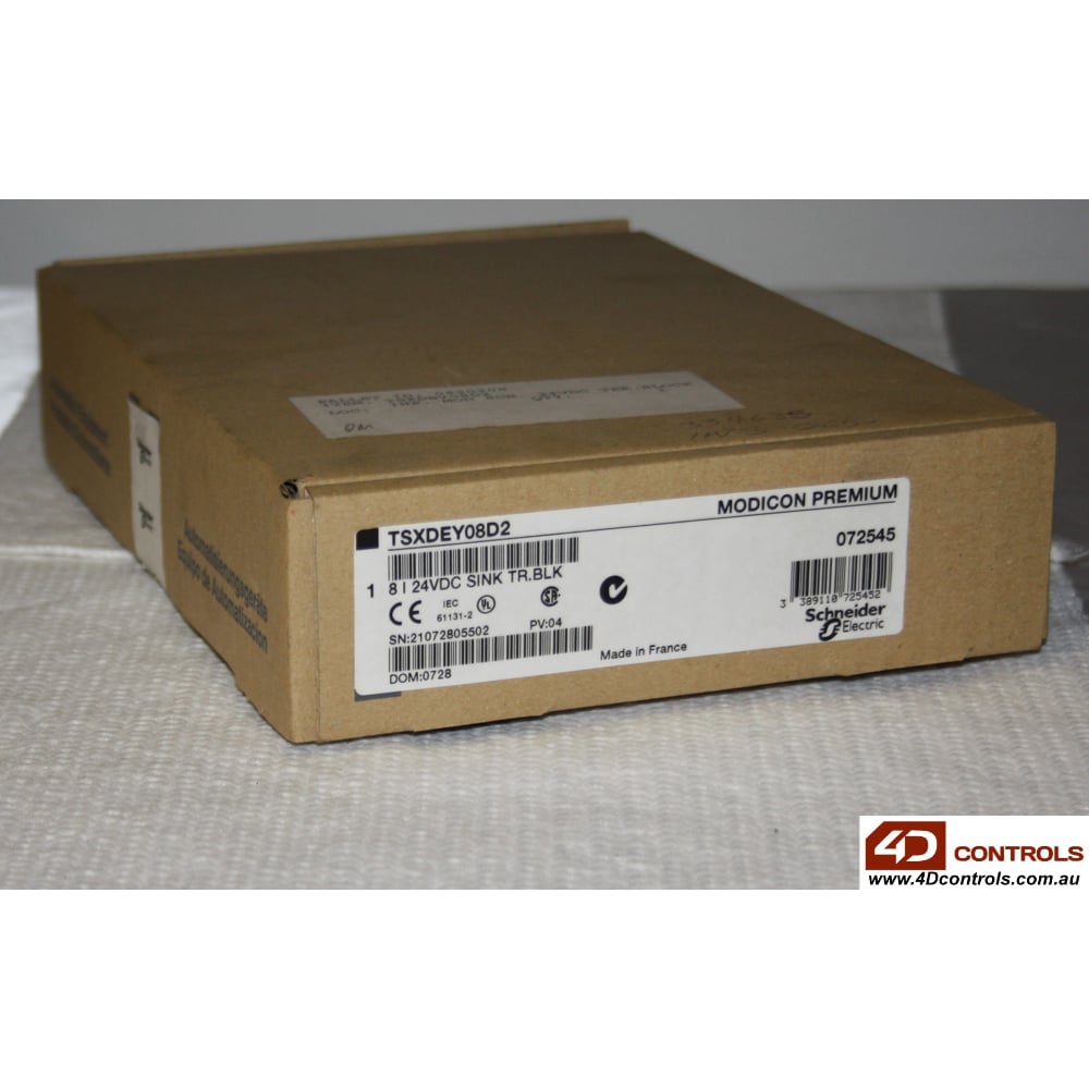 TSXDEY08D2 | Modicon | Discrete Input Module Sink 8 Inputs 24VDC