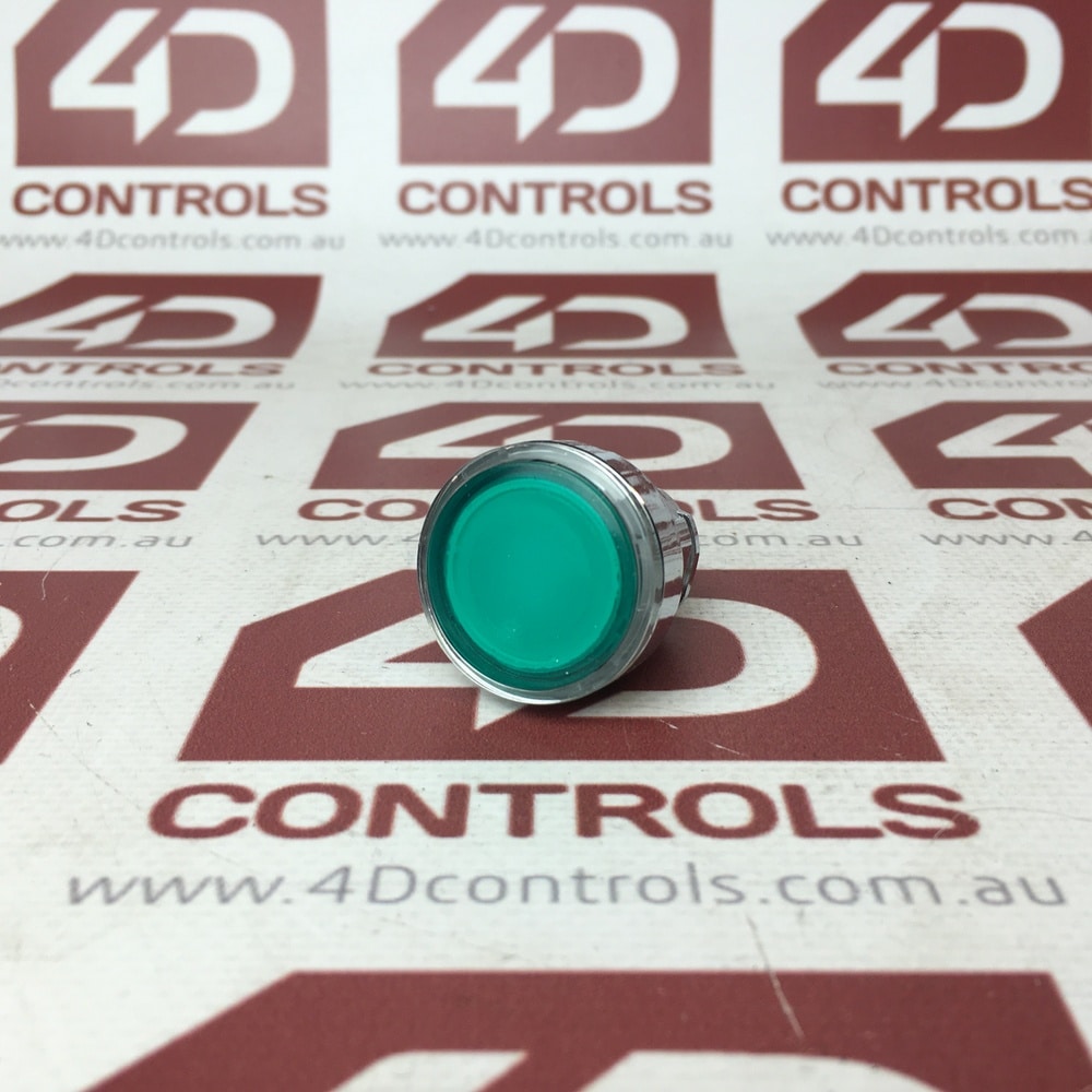 ZB4BW333 | Schneider | Push Button 22mm Flush Head Illuminated Green