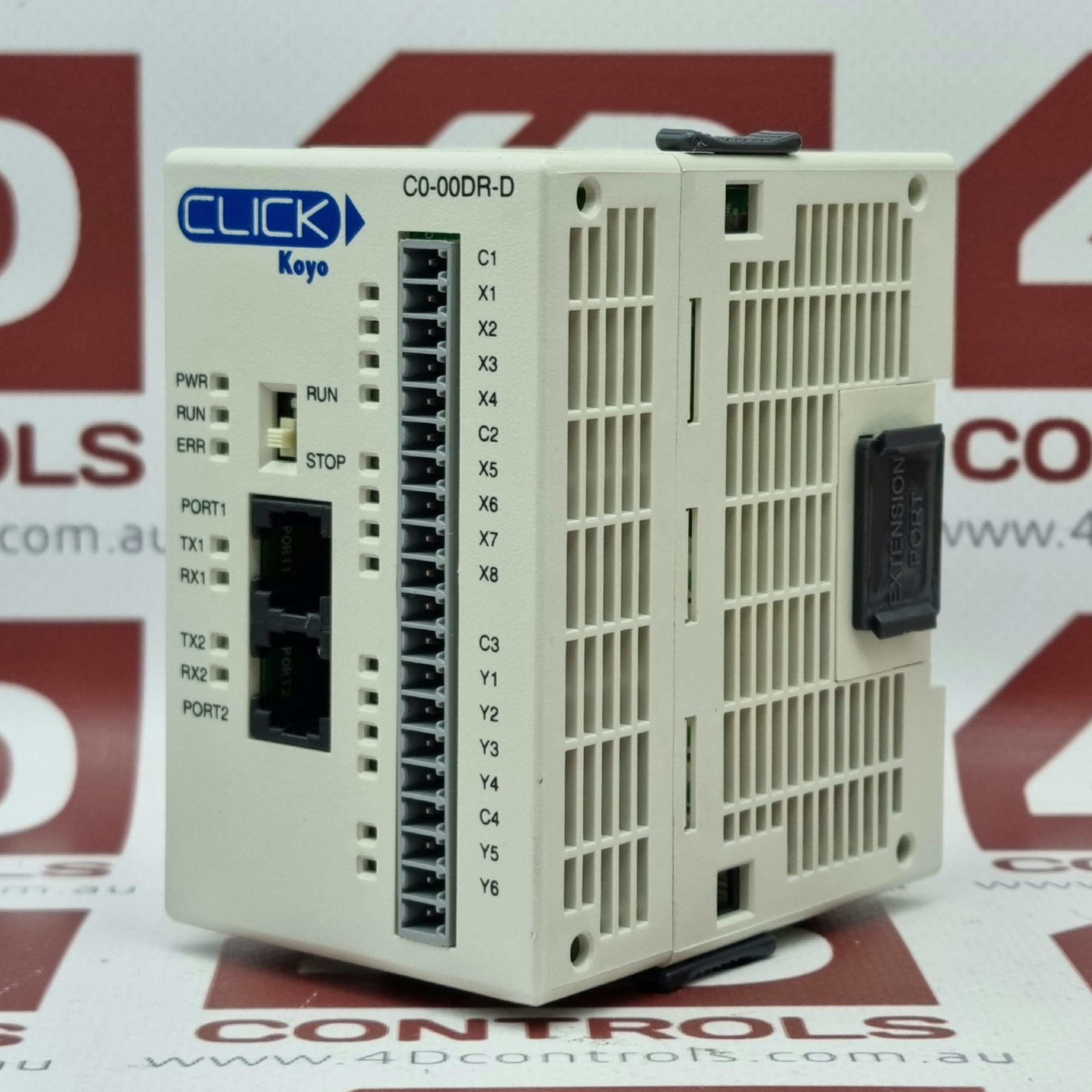 C0-00DR-D | Automation Direct | Click Basic PLC, 24VDC 20W