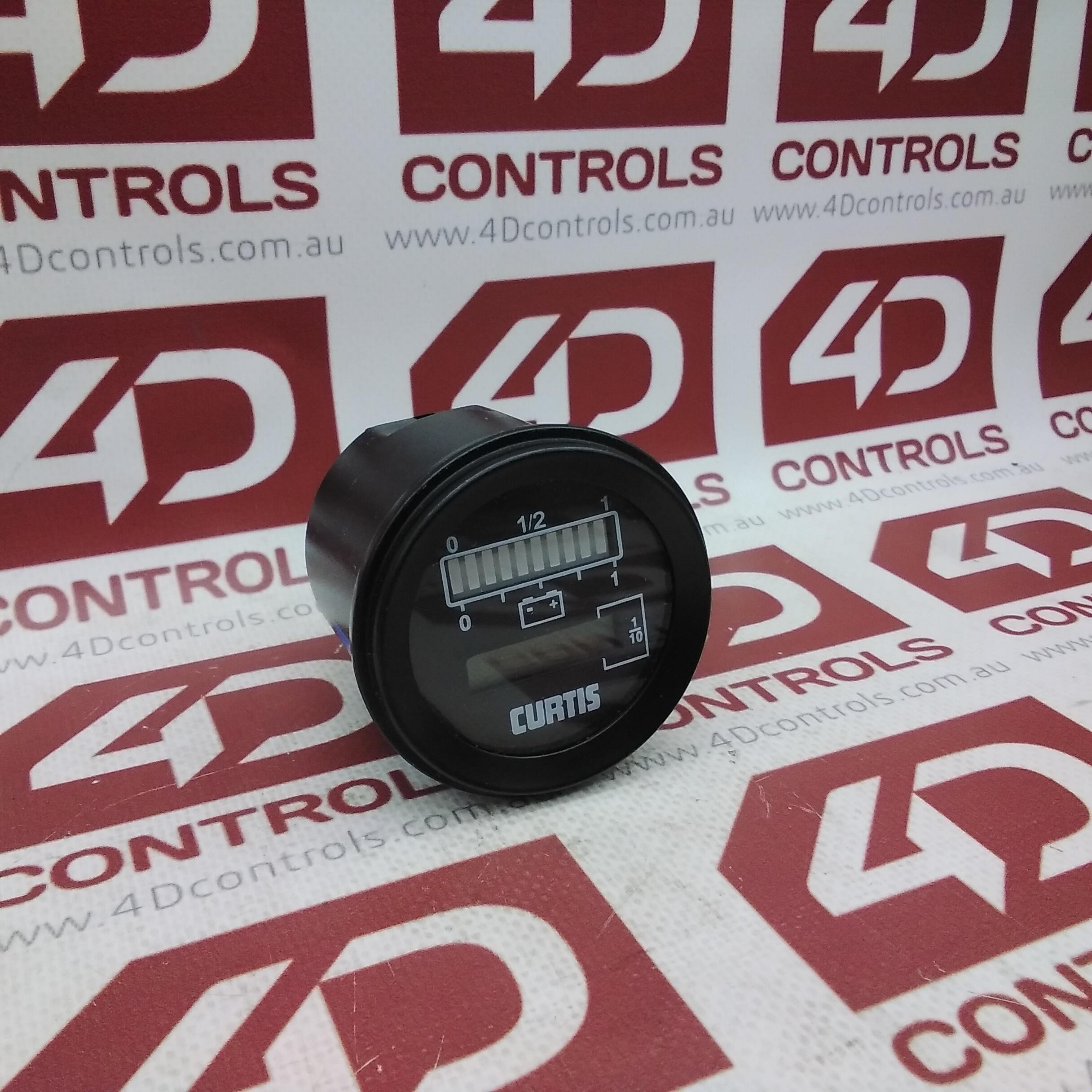 803RB2448BCK3010 | Curtis Instruments | Round Battery Meter