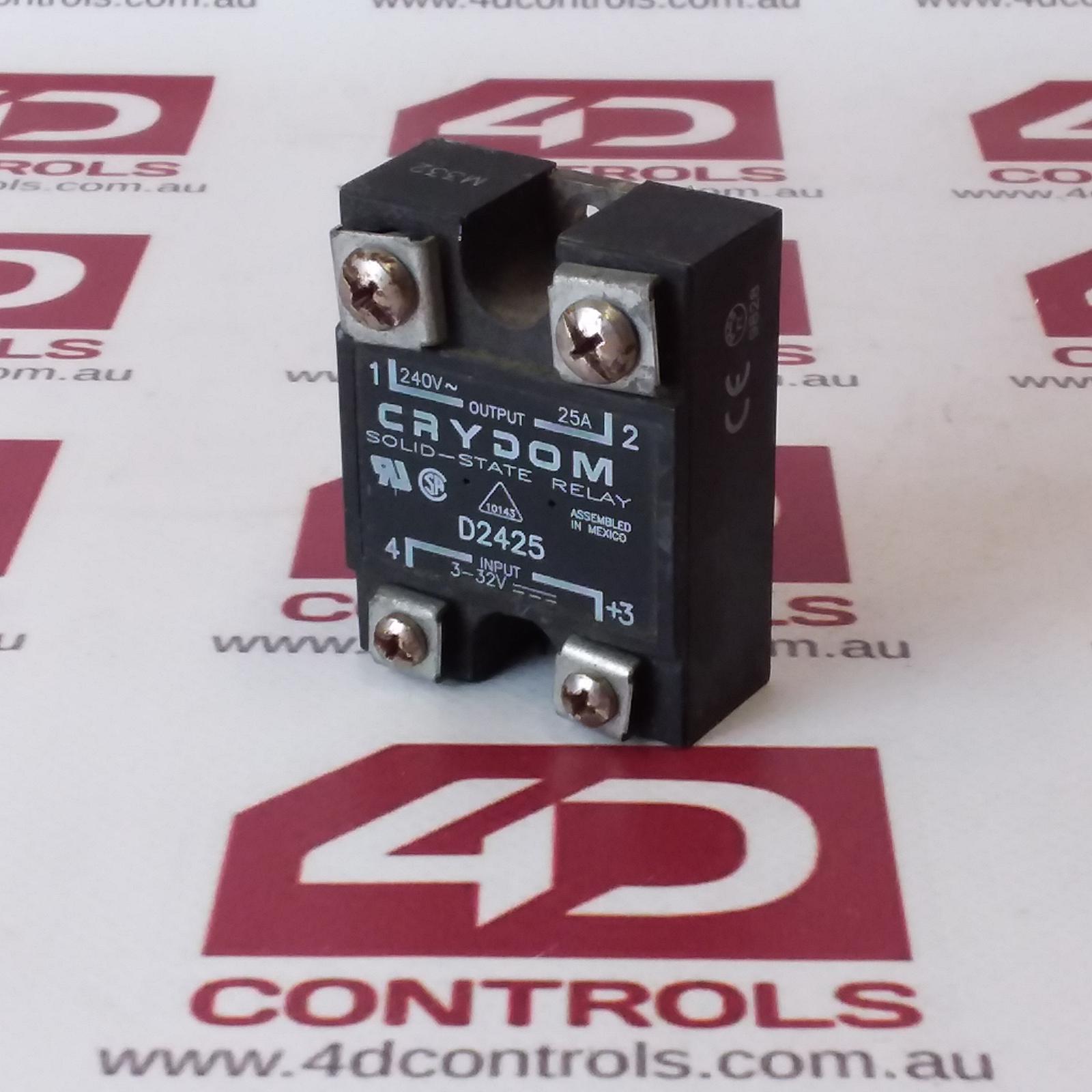 D2425 | Crydom | Solid State Relay 3-32VDC 240VAC 25A