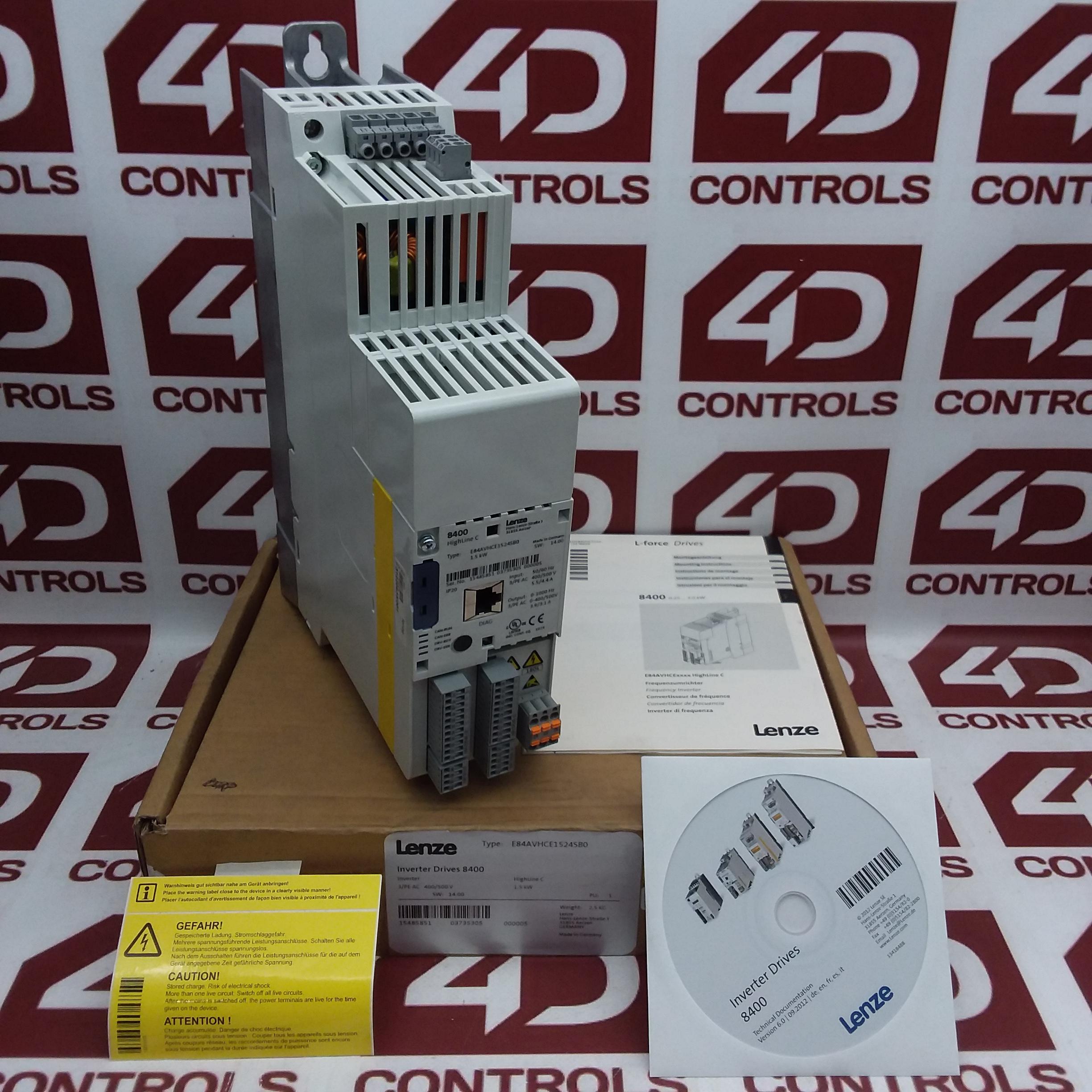 E84AVHCE1524SB0 | Lenze | Frequency Inverter Drive, 8400 Series