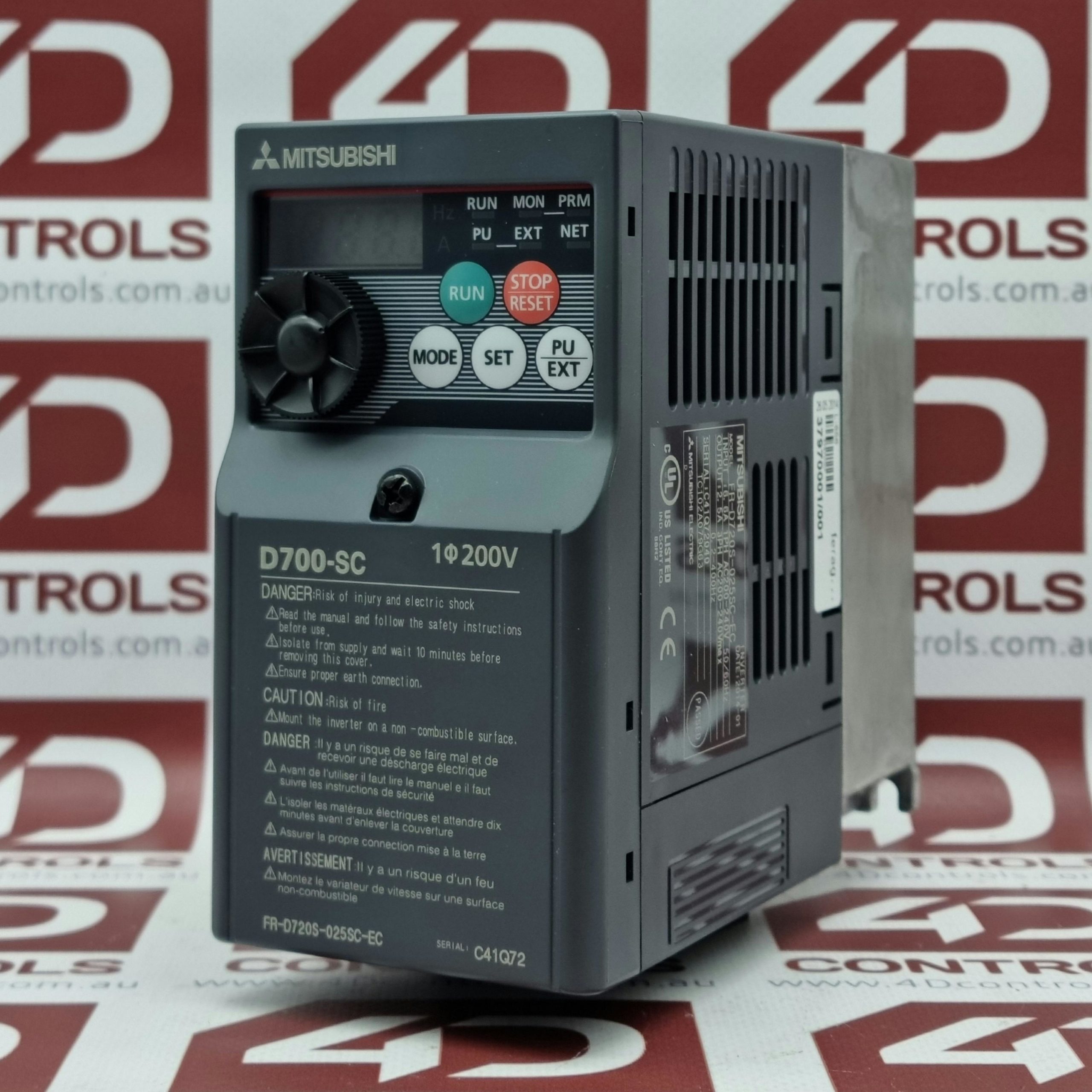 FR-D720S-025-SCEC | Mitsubishi | Drive Inverter, 1 Phase