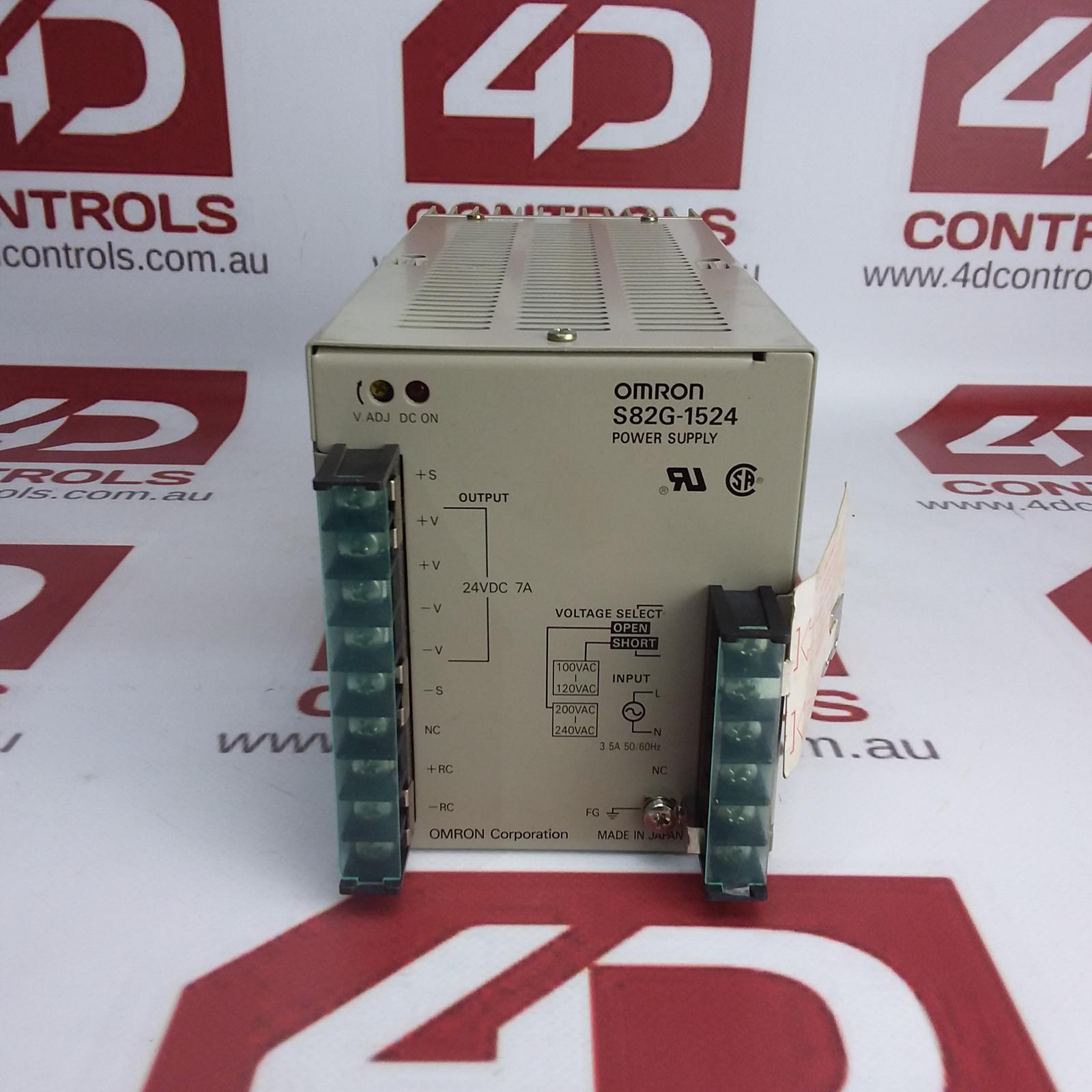 S82G-1524 | Omron | Power Supply Unit S82G Series 150W 7A 24VDC