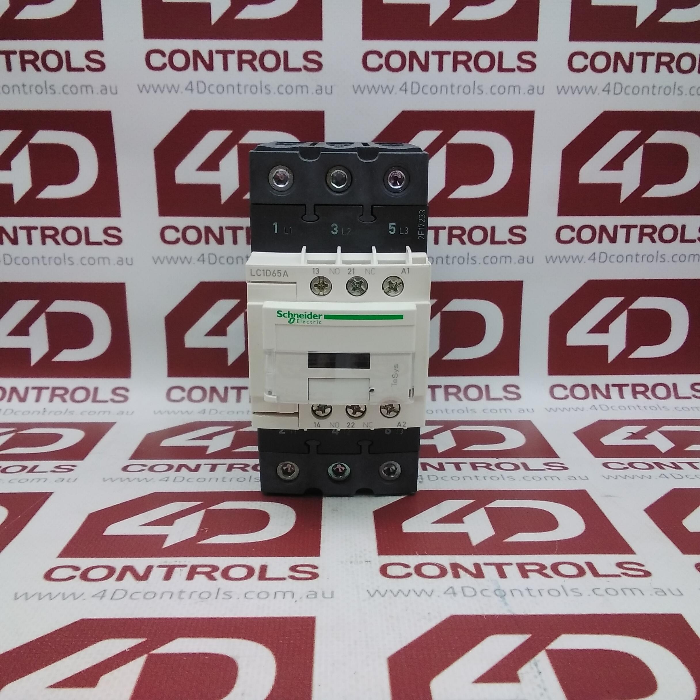 LC1D65AC7 | Schneider | AC Contactor, 3 Pole , 65A
