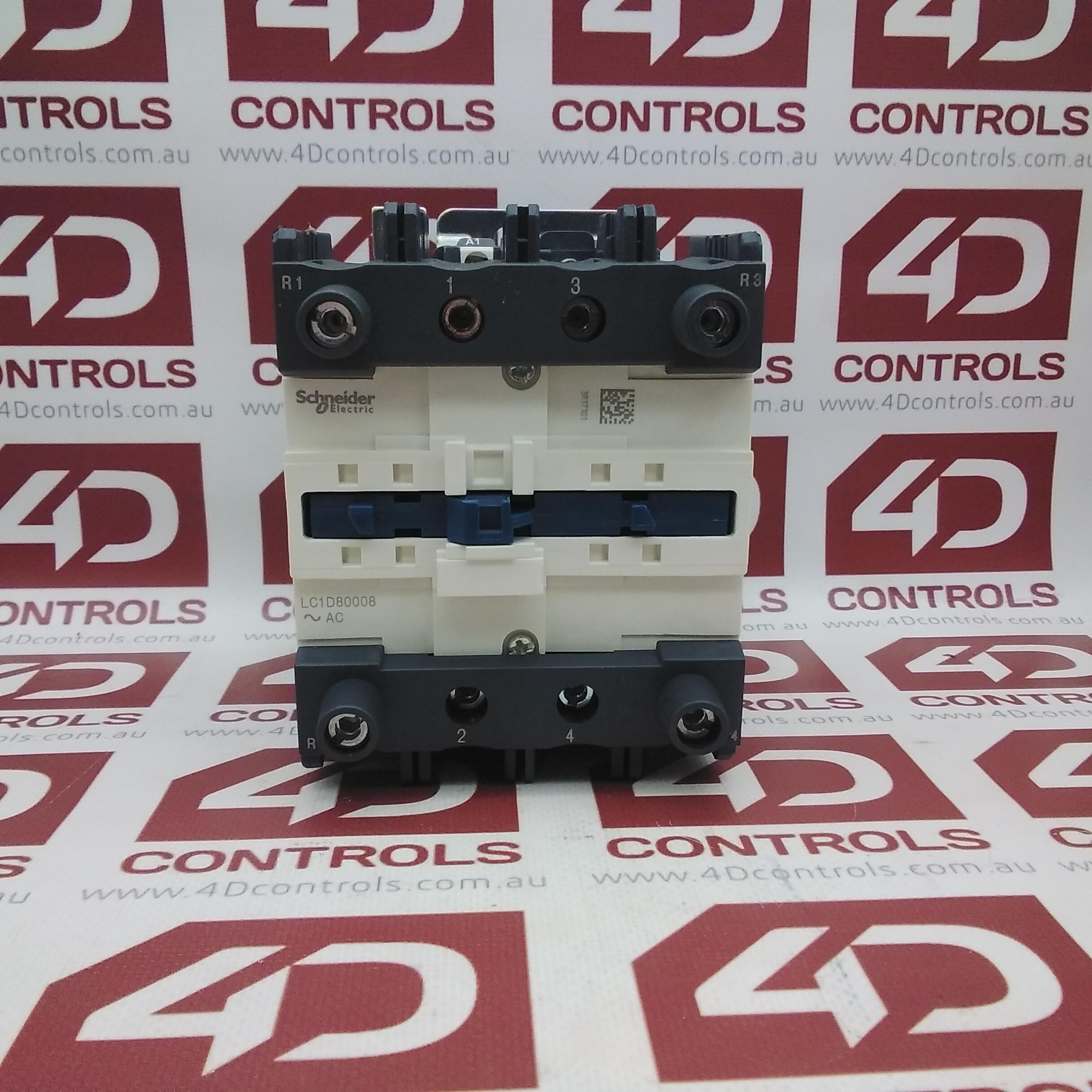 LC1 D80008E5 | Schneider | Contactor, 575VAC, 80A, IEC + Options