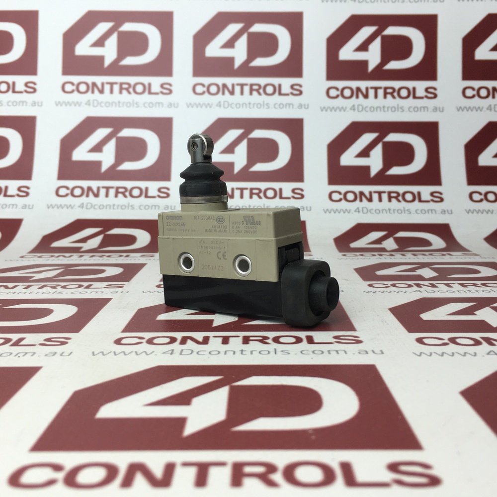 ZC-N2255 | Omron | Limit Switch Top Roller Plunger SPDT 10A 250VAC