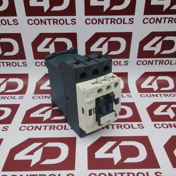 LC1D25BD | Schneider | Contactor, 3 Pole, 25A, 24VDC, 690VAC
