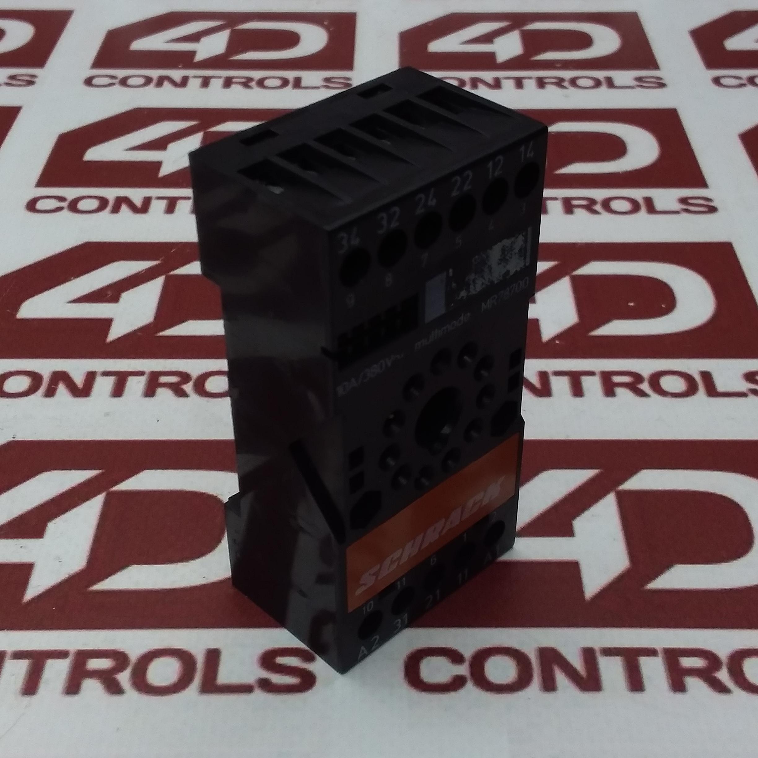 MR78700 | TE Connectivity | Relay Socket, 10A, 380VAC