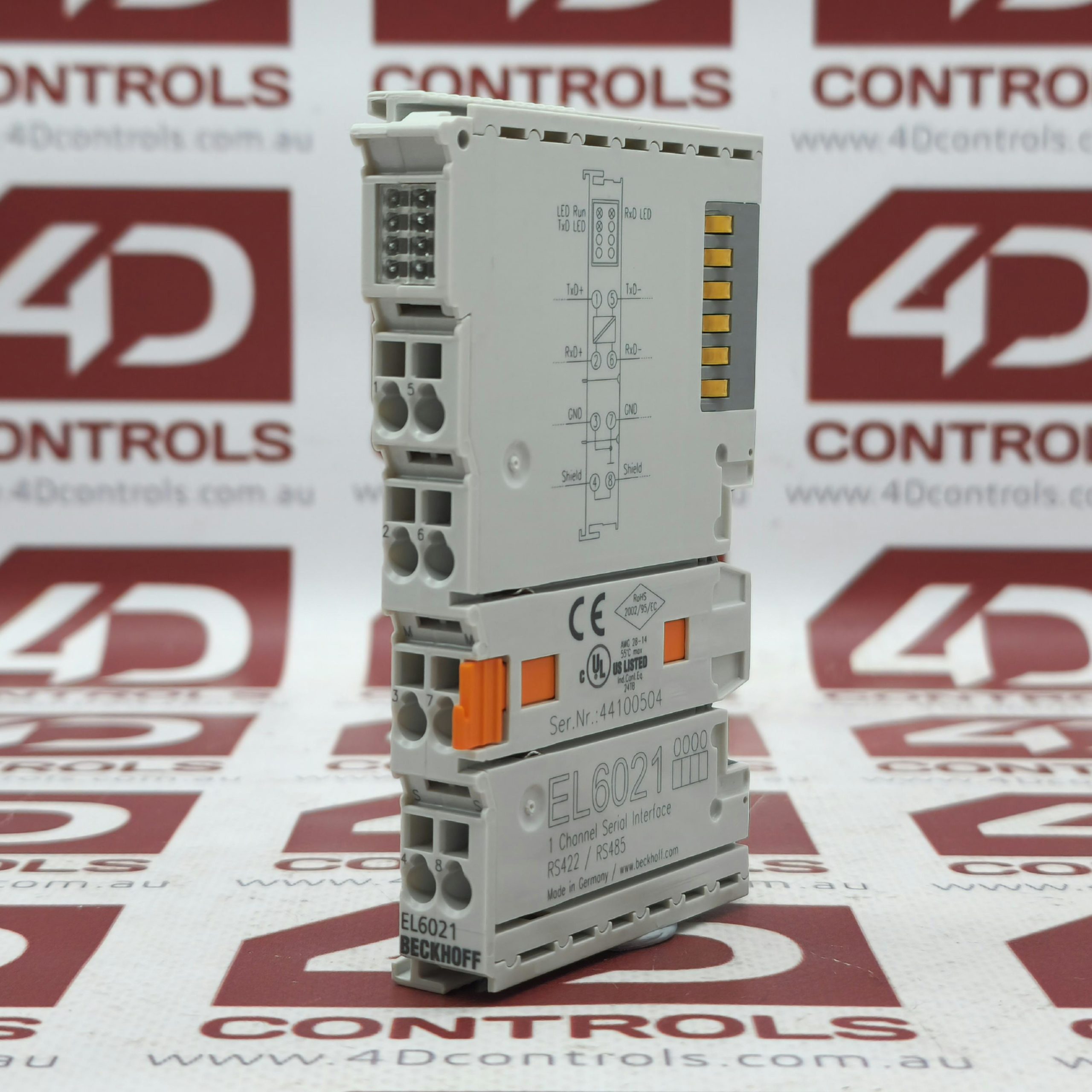 EL6021 | Beckhoff | Serial Interface 1 Channel 500V 170mA