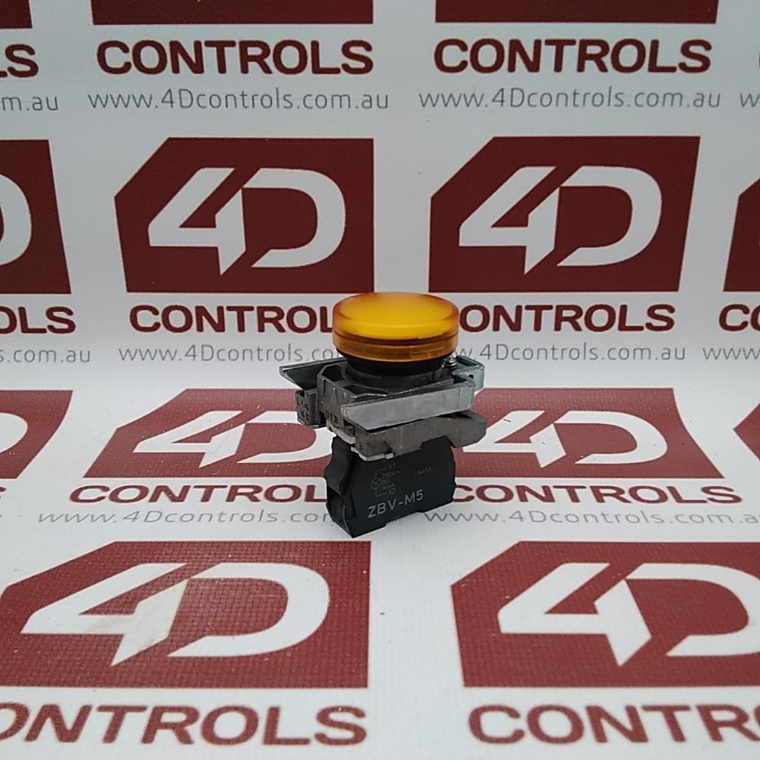 XB4 BVM5 | Schneider | Pilot Light, Plain Orange Lens, 22mm