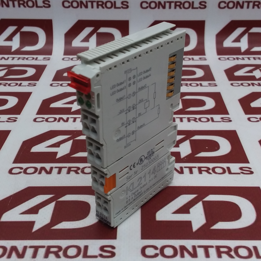 KL2114 | Beckhoff | Digital Output Card 4 Channel 24VDC 0.5A
